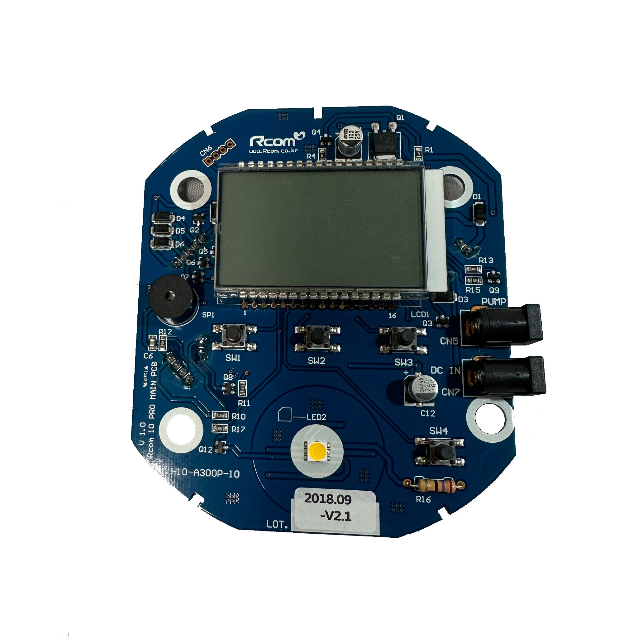 Pro PX-10 Main PCB Ver. 2.1 – Rcom Incubators USA