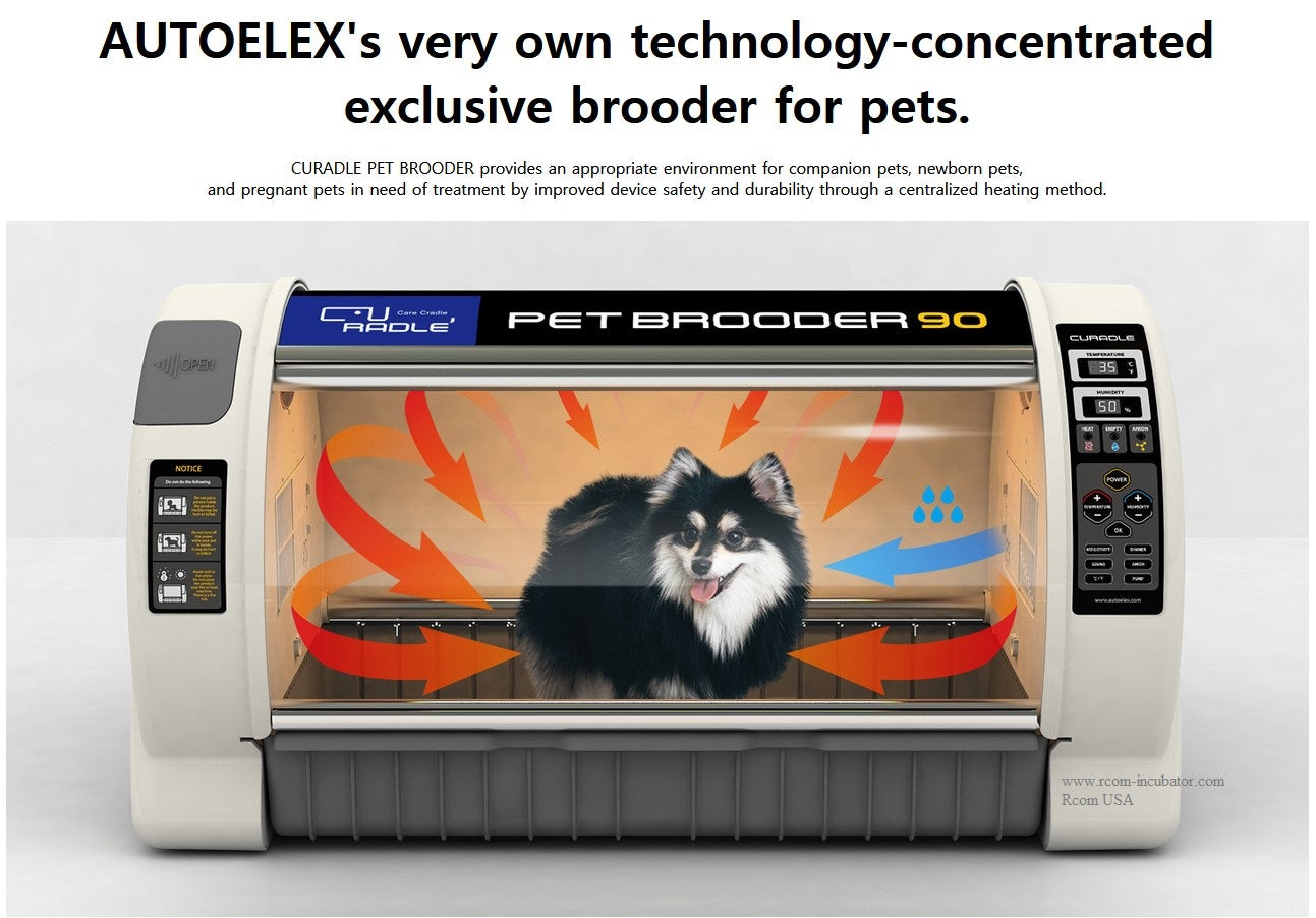 Pet Brooder 90 Curadle ICU MXB90N – Rcom Incubators USA
