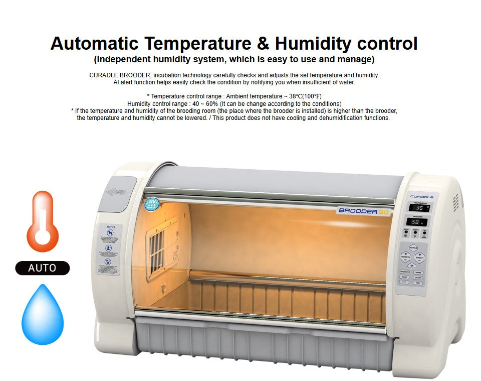 NEW Curadle Brooder 90 MX-B90N - 4th Gen of Pet Brooder 90! – Rcom Incubators USA