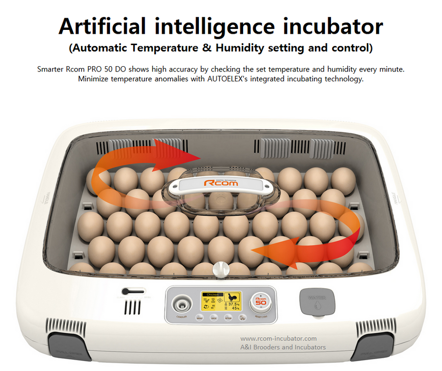 Pro 50 DO Incubator – Rcom Incubators USA