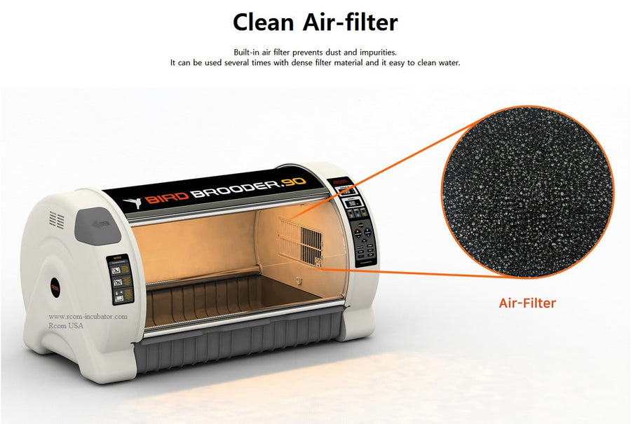 Bird Brooder Large Avian Curadle ICU MX BL 500 N – Rcom Incubators USA