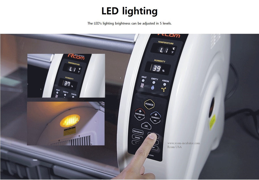 Bird Brooder Large Avian Curadle ICU MX BL 500 N – Rcom Incubators USA