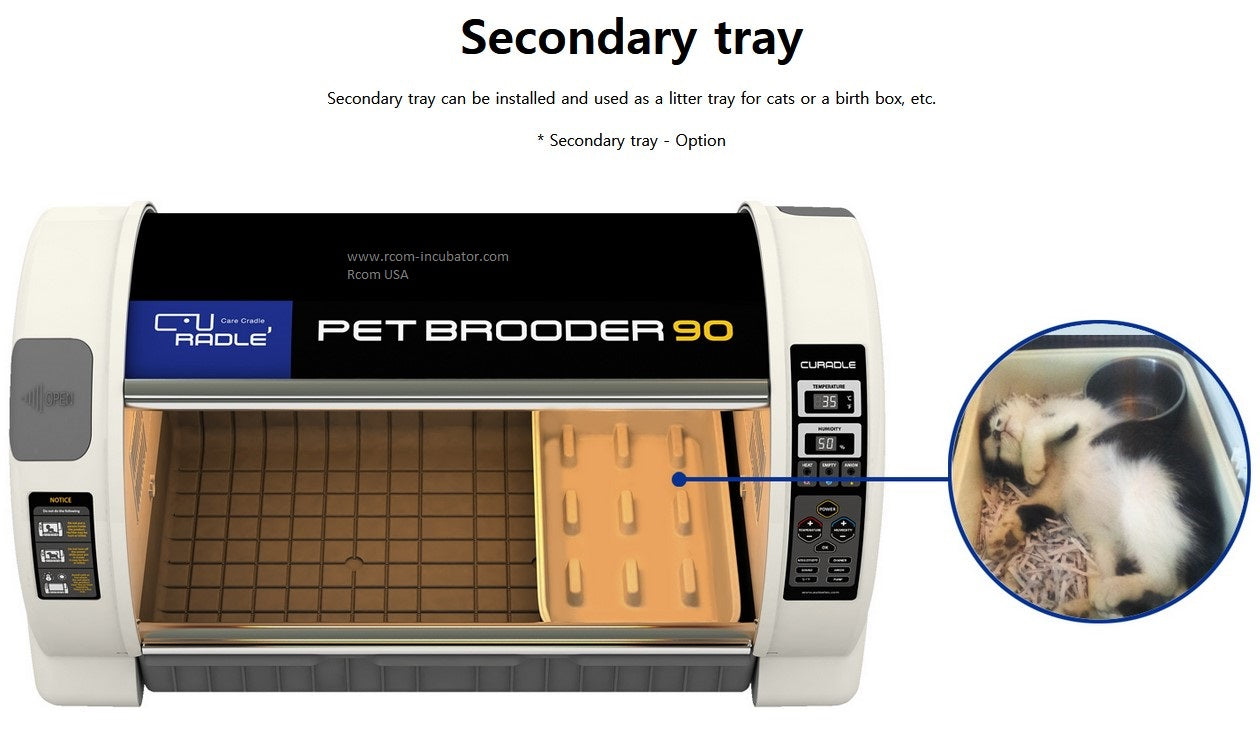 Pet Brooder 90 Curadle ICU MXB90N – Rcom Incubators USA